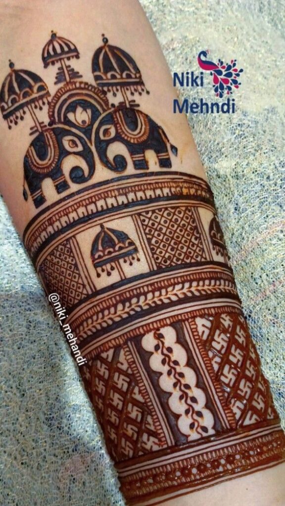 Elephant Mehndi Designs - Fashion Design Ideas